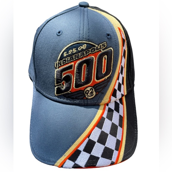 Indy 500 | Accessories | Nwt Awesome Unique Indy 50 Blue Baseball Hat ...